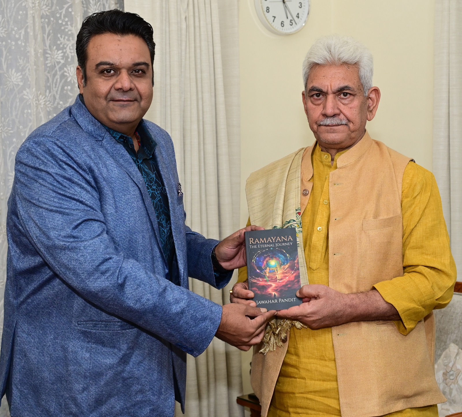 Lt Governor releases Book ‘Ramayana The Eternal Journey’ by Jawahar ...